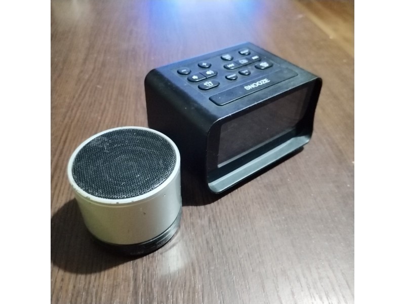 Bluetooth zvučnik i radio/sat/ budilica