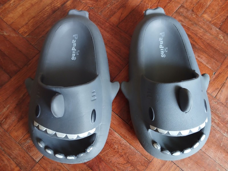 Pandino shark - ajkule gumene sive papuce, 28-29