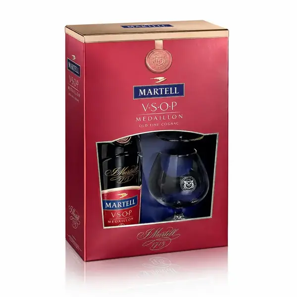 Martell V.S.O.P. 0.70l sa dve čaše
