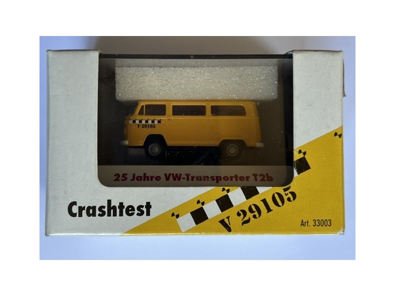 Brekina VW Transporter T2b Crashtest 1:87 H0 OVP
