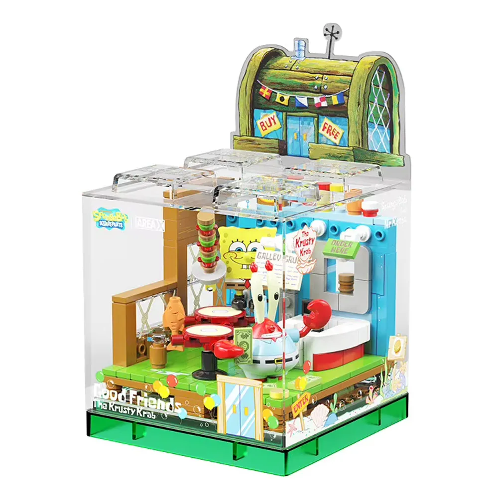 Area-X SpongeBob SquarePants Good Friends – SpongeBob & Mr. Krabs