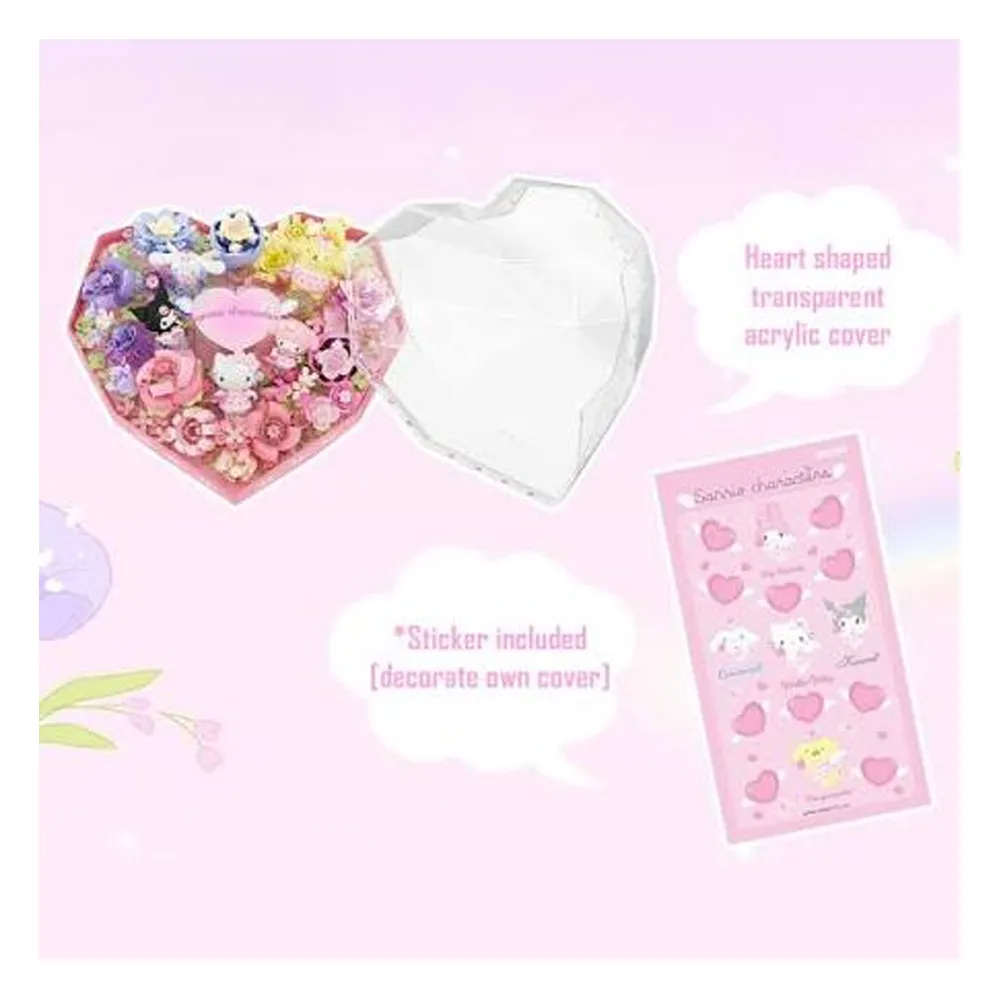 Area-X Sanrio – Heartfelt Confession Heart Flower Box