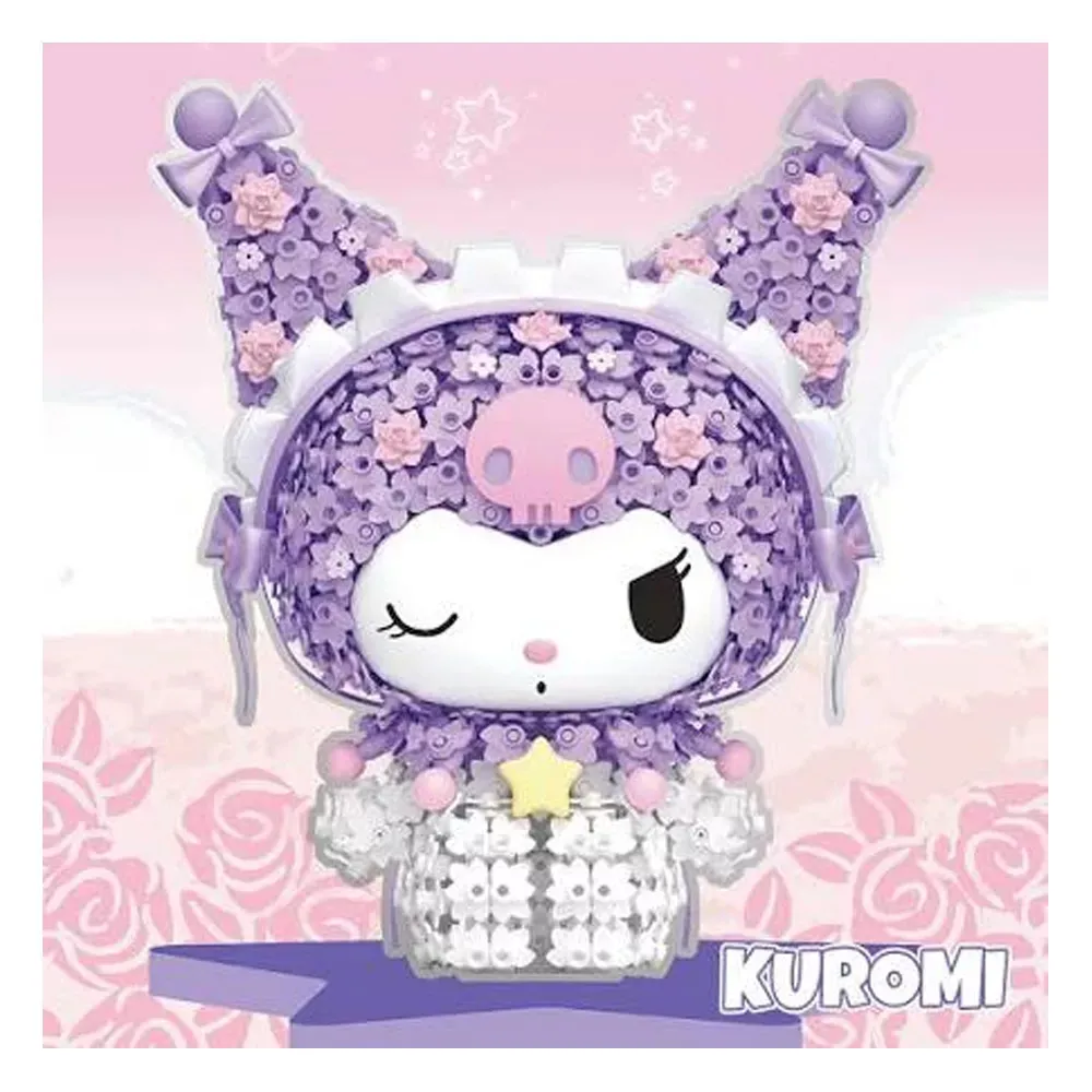 Wonder Moon Sanrio Rose Garden – Kuromi Character Figure