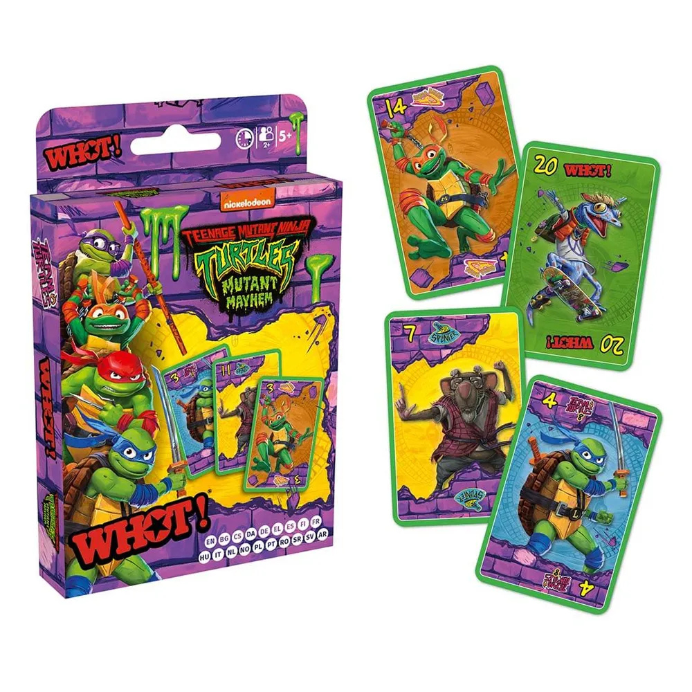 Board Game WHOT! - Teenage Mutant Ninja Turtles