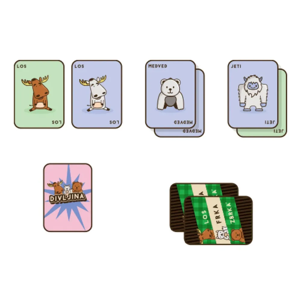 Board Game Los Frka Zbrka
