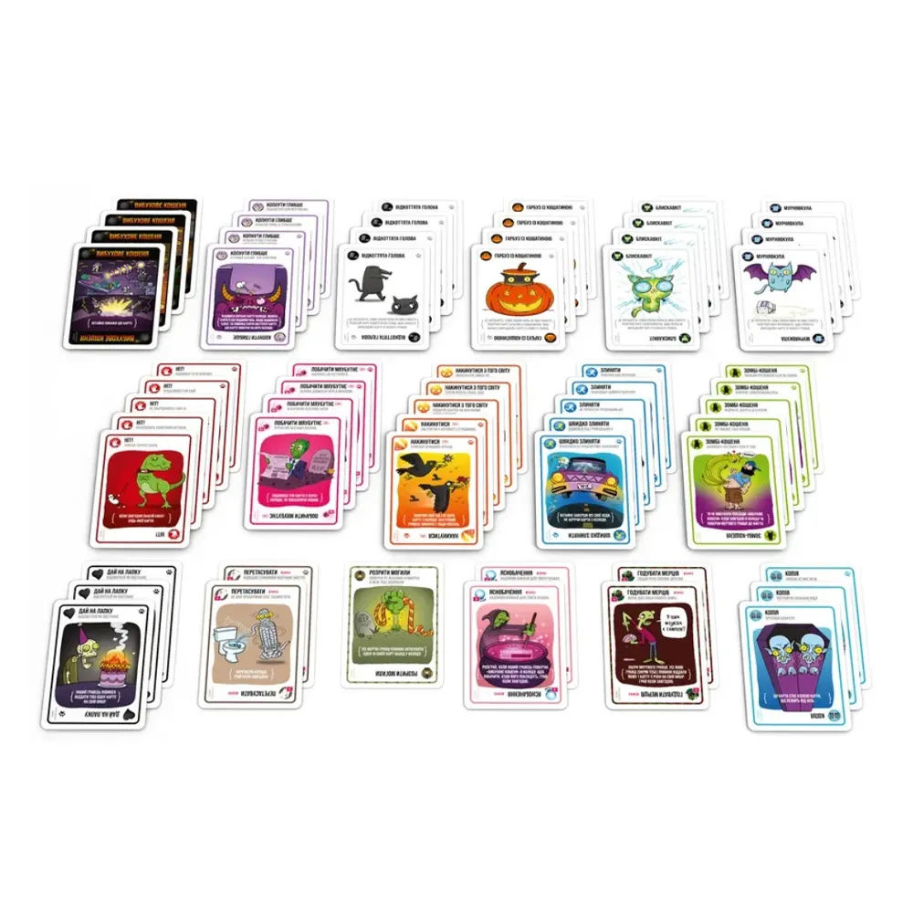 Board Game Eksplozivni Mačići - Zombi Mačići