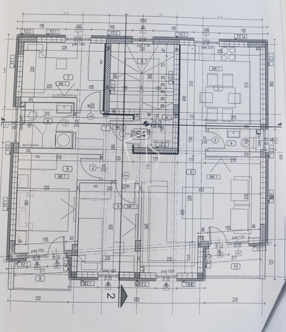 Milana Rakića, Troiposoban stan na prodaju, 70m2, 140.000€