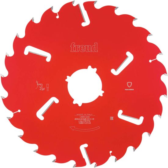Freud list testere za drvo sa čistačima za višelisne cirkulare za ekstra debelo drvo 550x4,8x30mm 28+2+4Z LM05 3400