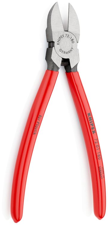 Knipex dijagonalne sečice za sečenje plastike 180mm (72 01 180)