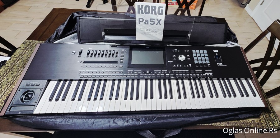 Korg Pa5X, Korg Pa4X, Korg Pa4X MG2, Korg Pa1000 MG, Yamaha Genos2, Beograd