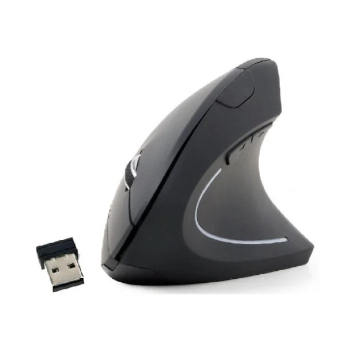Gembird MUSW-ERGO-01 – ergonomski bežični miš crni