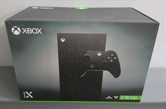Nova Microsoft Xbox Series X konzola crne boje 2TB