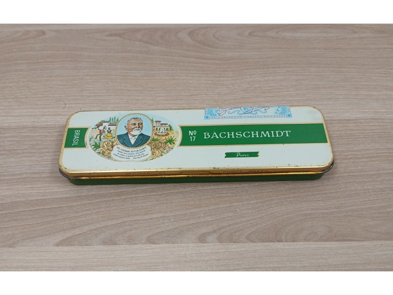 Metalna kutija tabakera BACHSCHMIDT No 17
