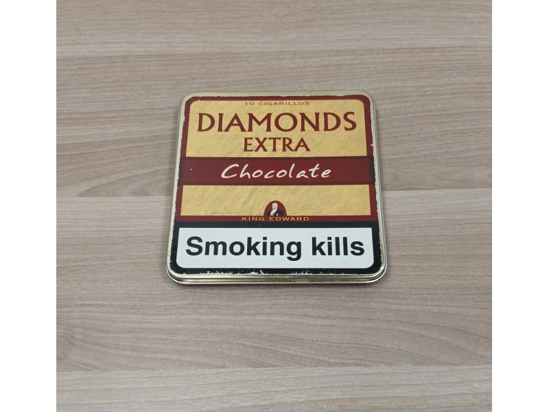 Metalna kutija tabakera KING EDWARD Diamonds