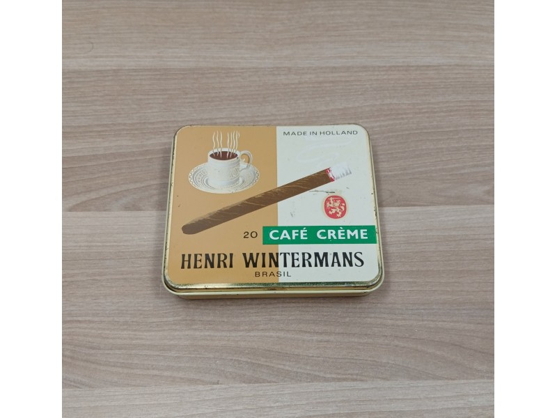 Metalna kutija tabakera HENRI WINTERMANS
