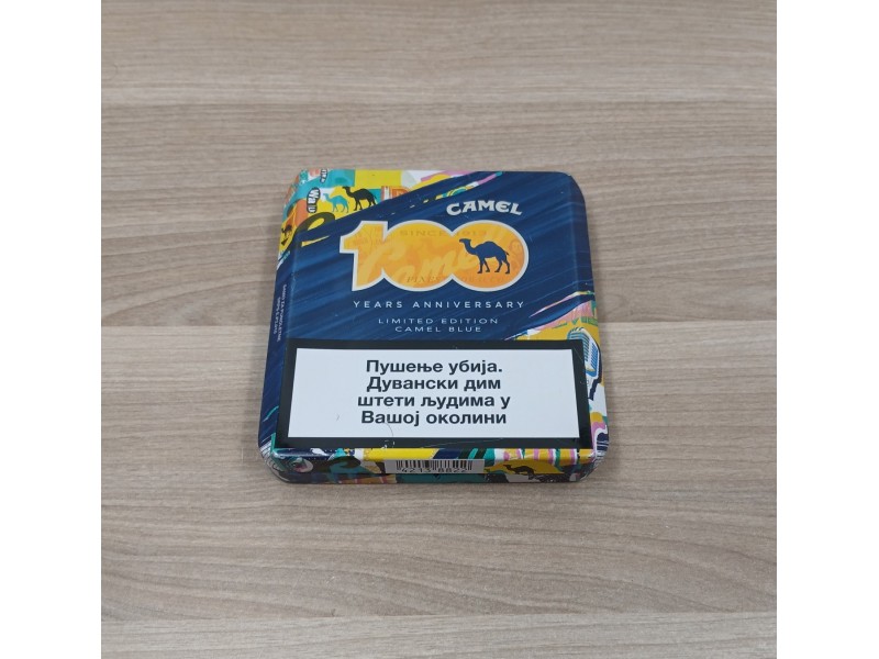 Metalna kutija tabakera CAMEL 100 Years Anniversary