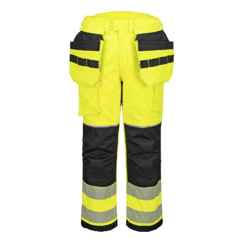 PW3 vatrootporne Modaflame Rain+ visokovidljive zimske pantalone sa holster džepovima