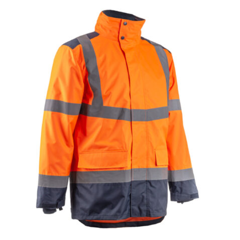 Signalizirajuća zaštitna Hi-viz parka KAZAN narandžasto