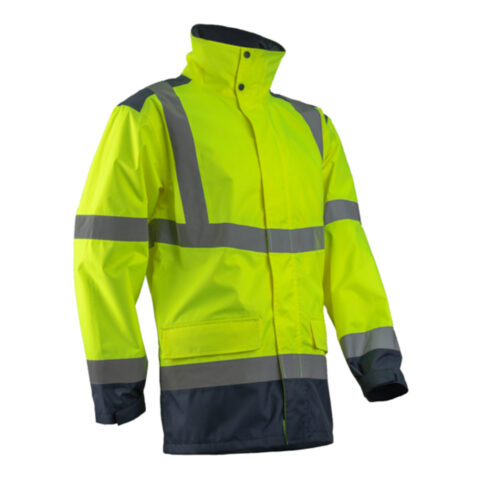 Signalizirajuća zaštitna Hi-viz parka KAZAN žuto