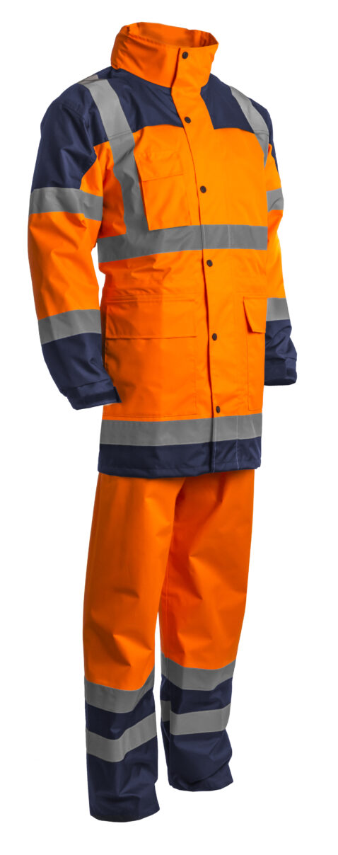 Signalizirajuće Hi-viz kišno odijelo HYDRA narandžasto