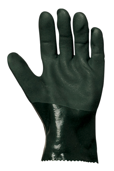 PVC rukavica 27 cm, zelena