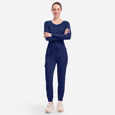 Ženske pantalone HHE9575 tamno plave