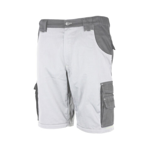 Radne pantalone kratke NORTH TECH bele