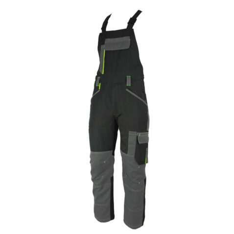 Radne farmer pantalone BERGEN FLEX crne