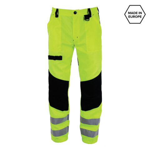 Signalizirajuće zaštitne pantalone SPEKTAR žute