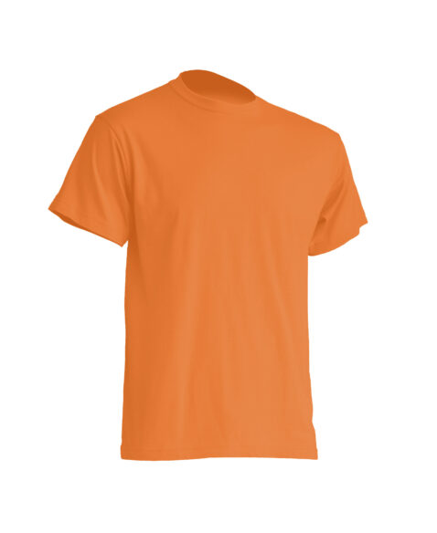 Muška T-shirt majica kratki rukav narandžasta, 150gr