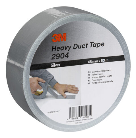 3M Heavy Duty Duct Tape 2904, Srebrna, 48mm x 50m