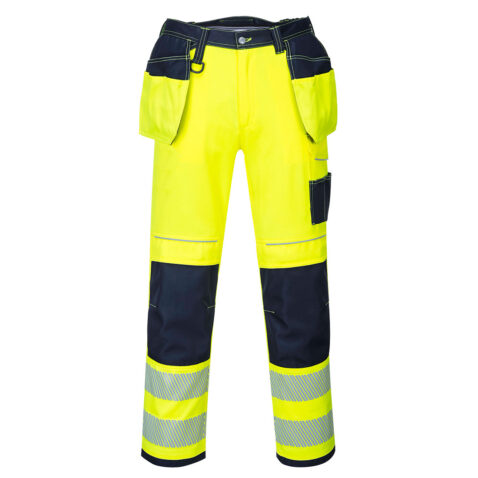 PW3 visokovidljive radne pantalone sa Holster džepovima