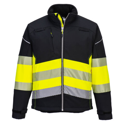 PW3 Hi-Vis klasa 1 Softshell jakna (3L)