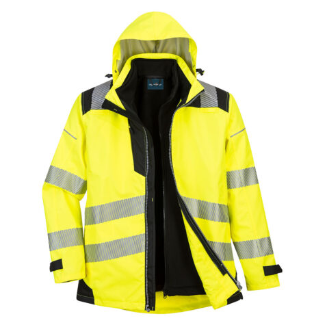 Visokovidljiva PW3 3-u-1 jakna