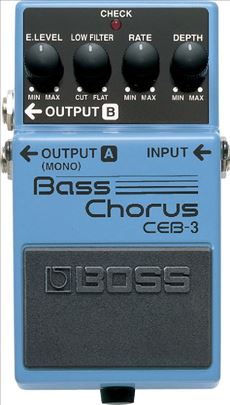 Boss CEB-3 Bass Chorus pedala / novo