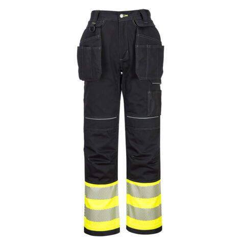 PW3 Hi-Vis klasa 1 pantalone sa futrolom koja se skida