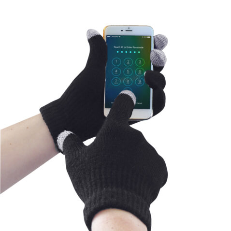 Touchscreen pletene rukavice