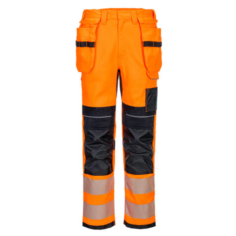 PW3 vatrootporne Modaflame visokovidljive pantalone sa holster džepovima