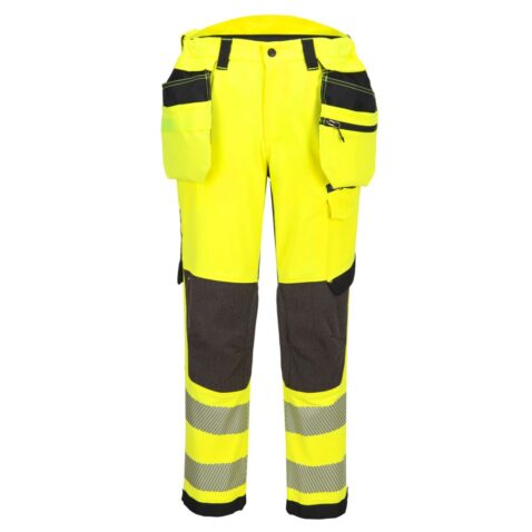 EV4 visokovidljive Stretch pantalone klase 2 sa holster džepovima na skidanje
