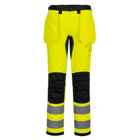WX2 Eco visokovidljive pantalone sa holster džepovima