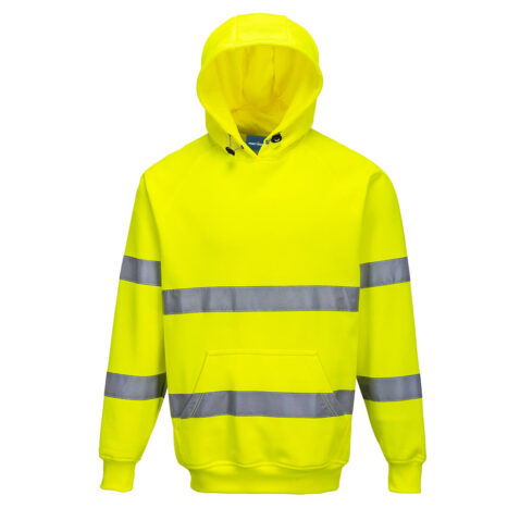 Hi-Vis dukserica sa kapuljačom