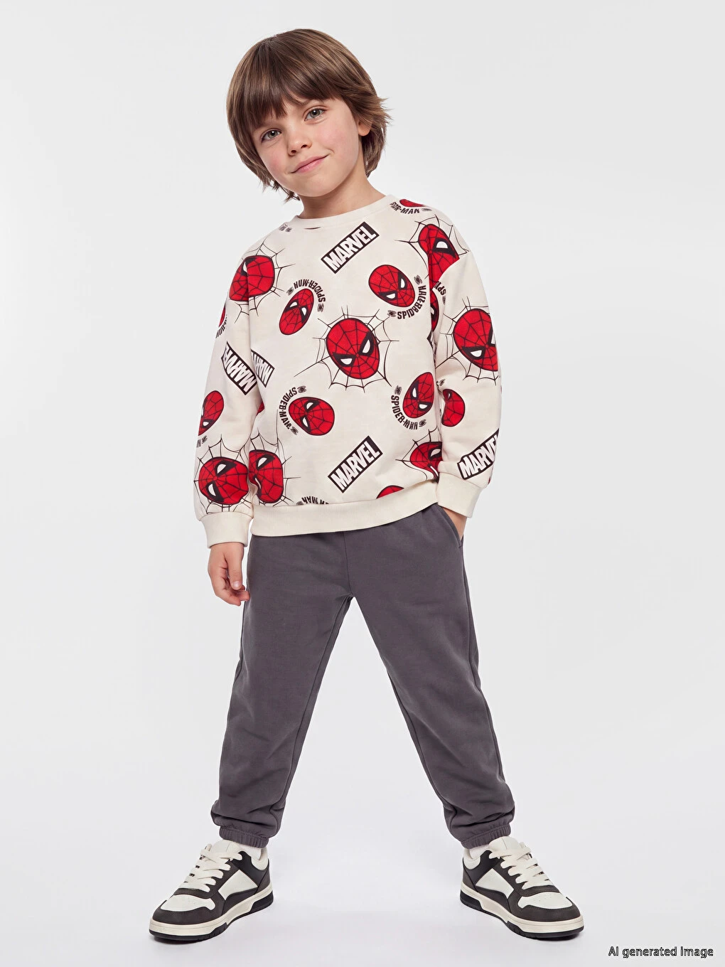 LCW Kids Dečiji Komplet Sa Spider-man Printom
