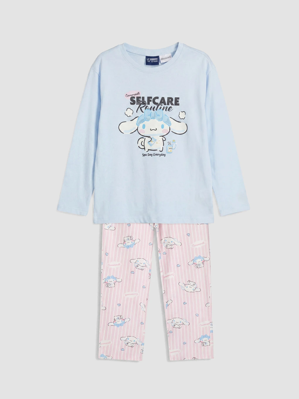 LCW Kids Cinnamoroll Štampani Pidžama Komplet Za Devojčice