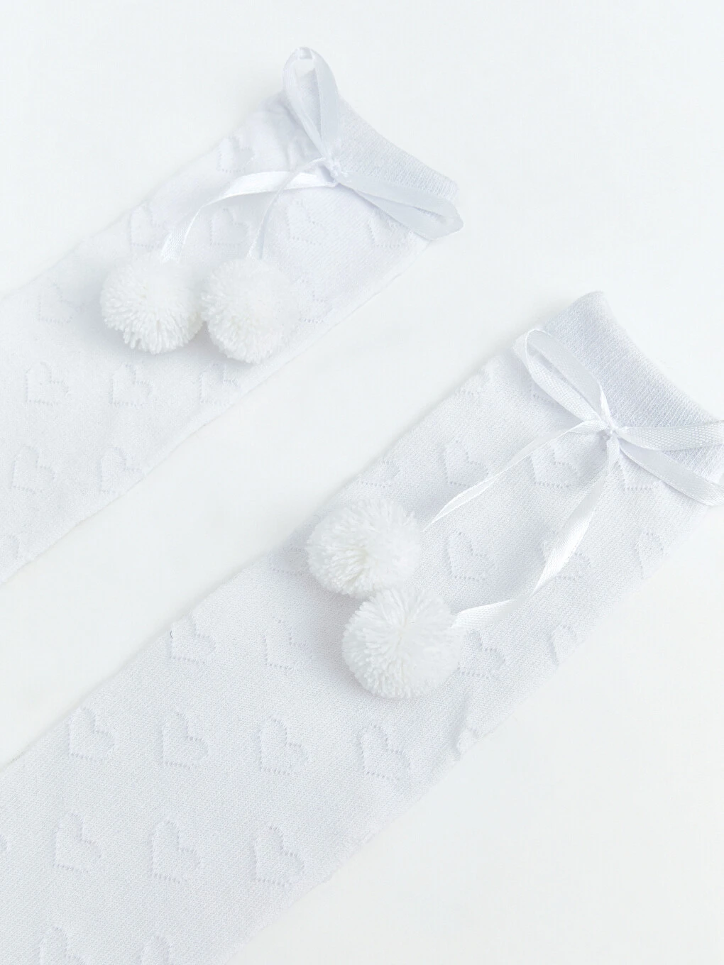 LCW Kids Dečje Dokolenice Sa Pom-pom Detaljima 2 Pakovanja