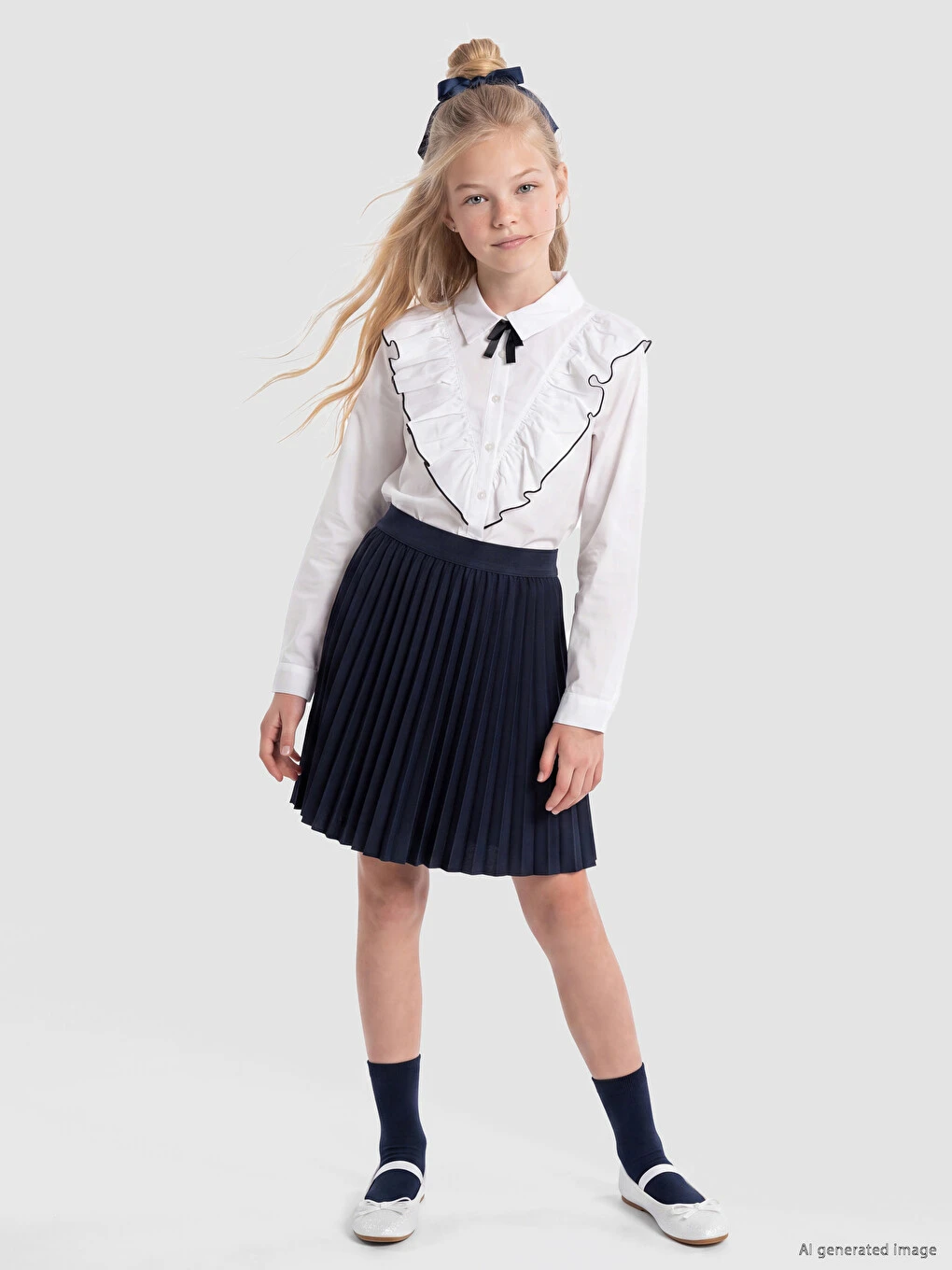 LCW Kids Plisirana Suknja Za Devojčice