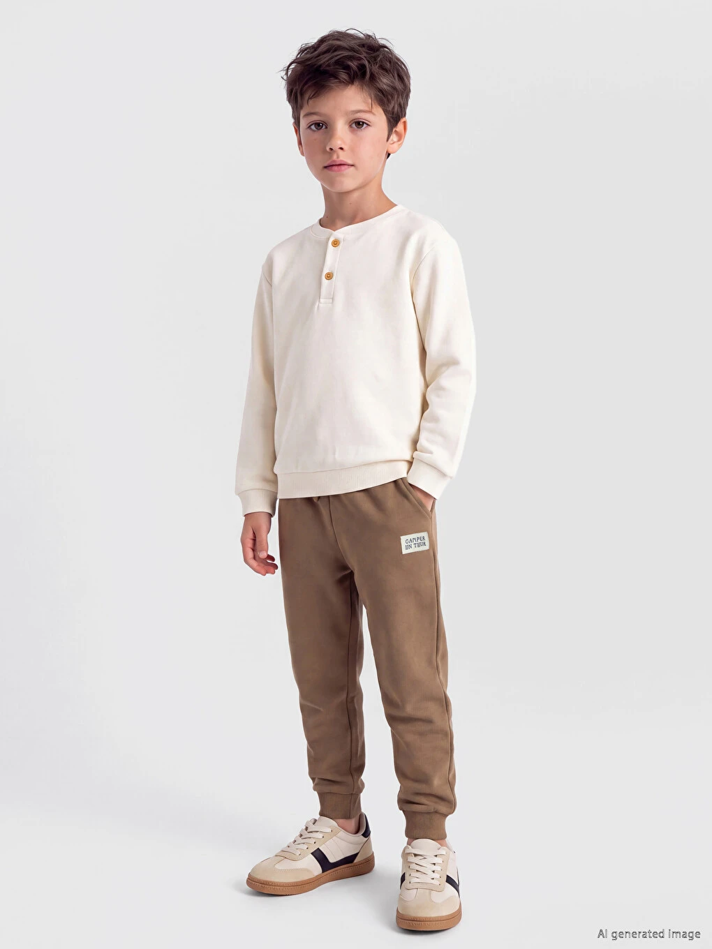 LCW Kids Dečije Vežene Jogger Trenerke Sa Elastičnim Strukom
