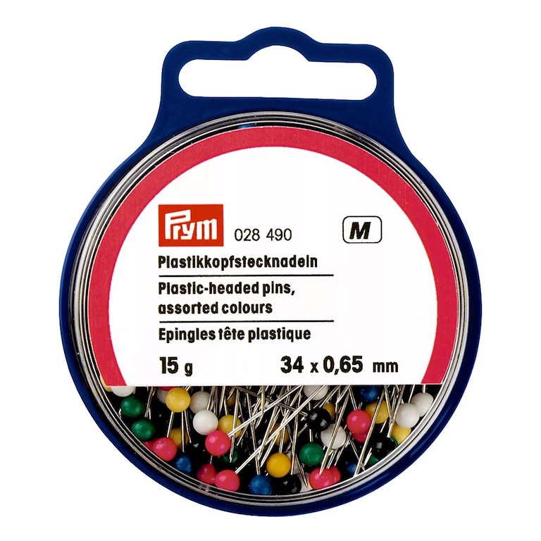 Prym špenadle sa platičnom glavom, 35 x 0,65 mm 028490