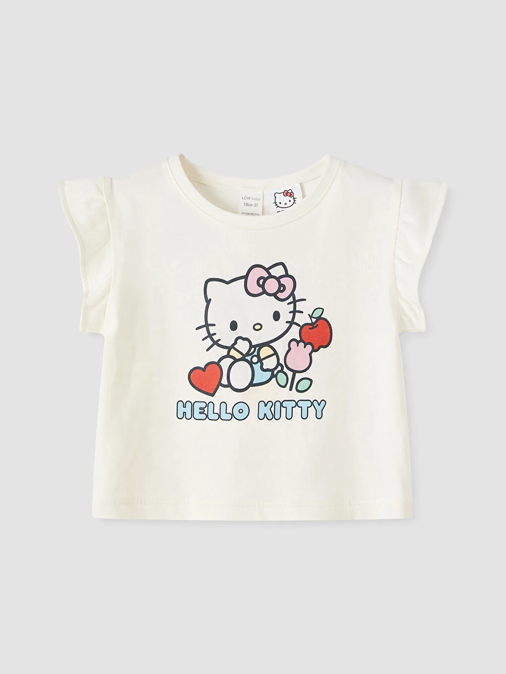 LCW baby Hello Kitty Štampani Komplet Šortsa Za Bebe Devojčice