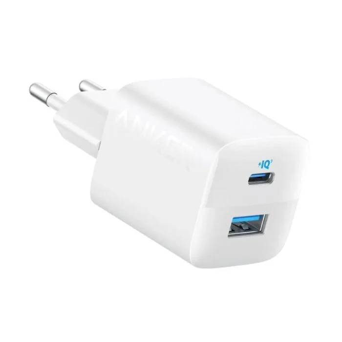 Anker 323 33W USB-C zidni punjač, beli