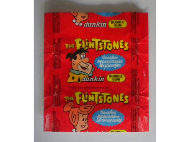(Žv) Omot od žvake `The Flintstones`